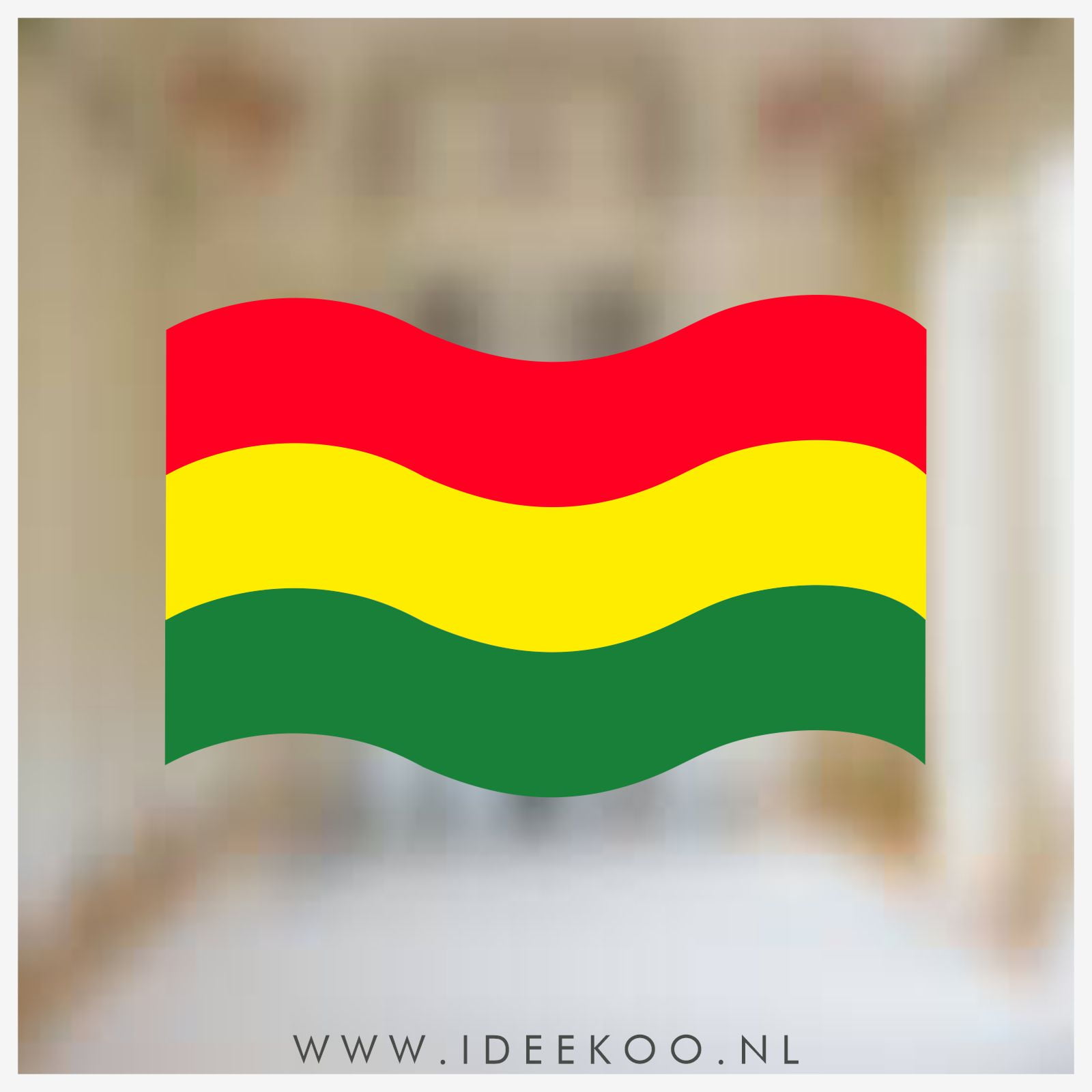 Vastelaovend vlag herbruikbaar - IDEEKOO